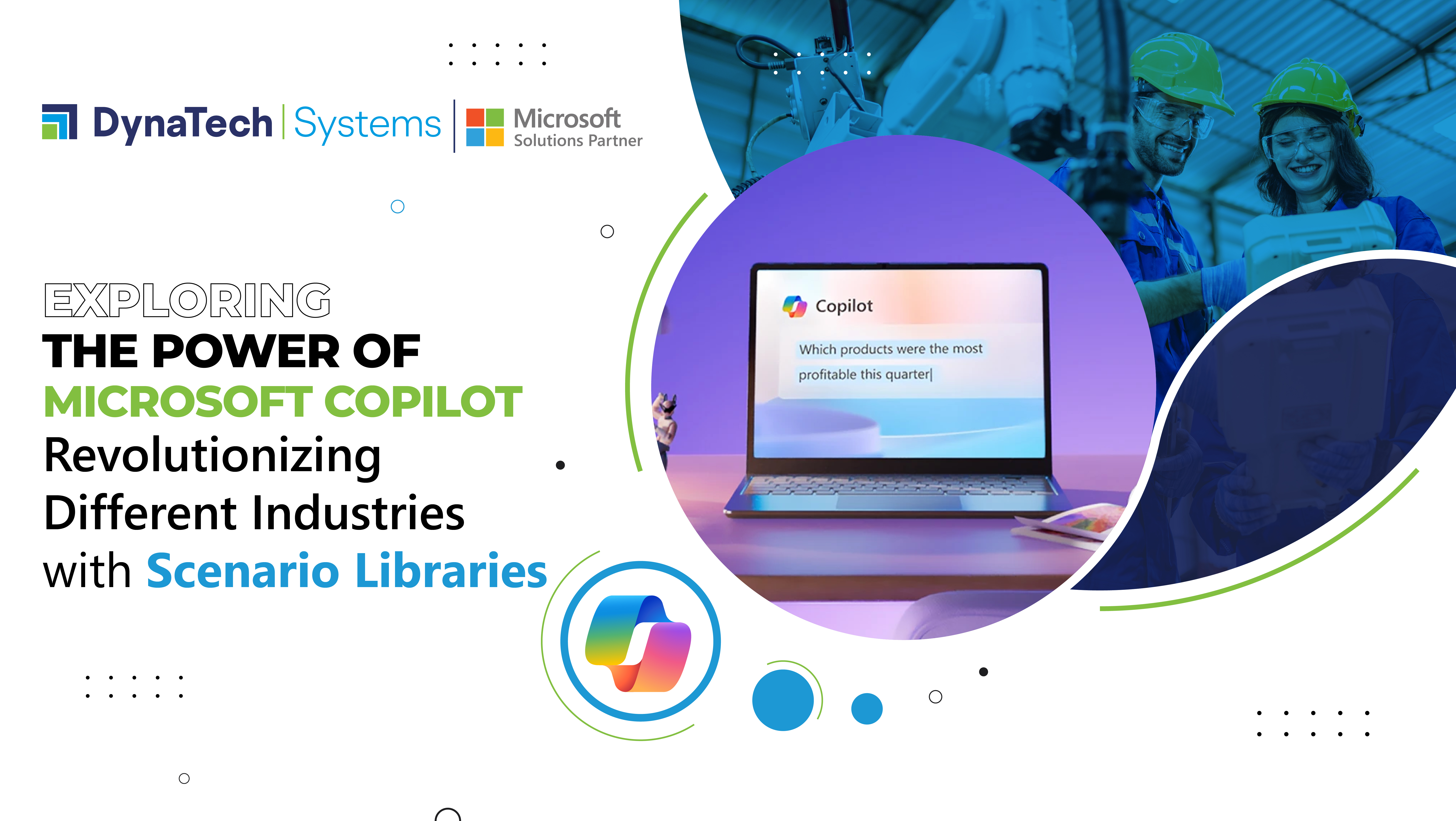 Power Of Microsoft Copilot Different Industries With Scenario Libraries